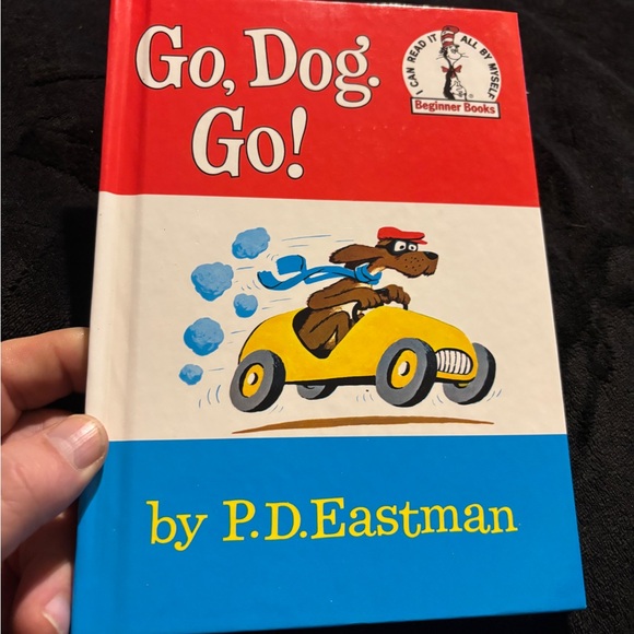Dr. Seuss | Other | Go Dog Go Childrens Book Red White Blue Yellow ...